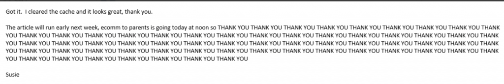 Happy Client Post | Customer Paradigm