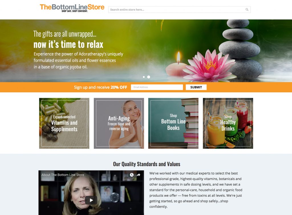 The Bottom Line Store | Case Study - Customer Paradigm